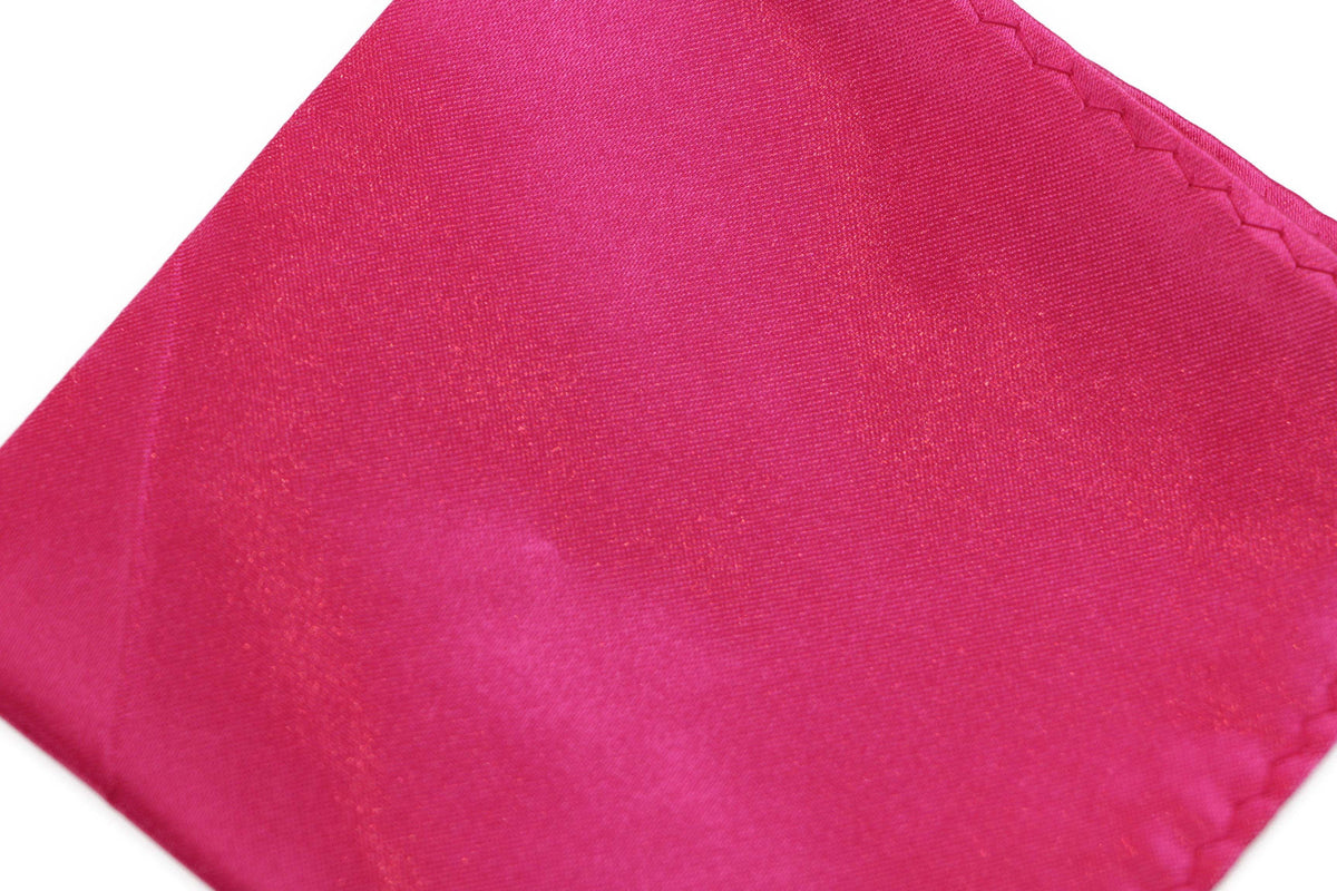 Mens Hot Pink Pocket Square – Tie Store Australia
